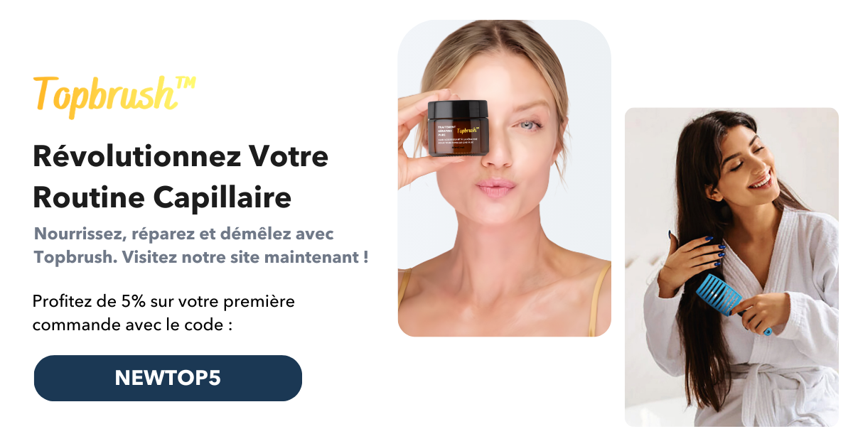 TOPBRUSH : Accessoires pour Cheveux, Soins Capillaires + Beauté